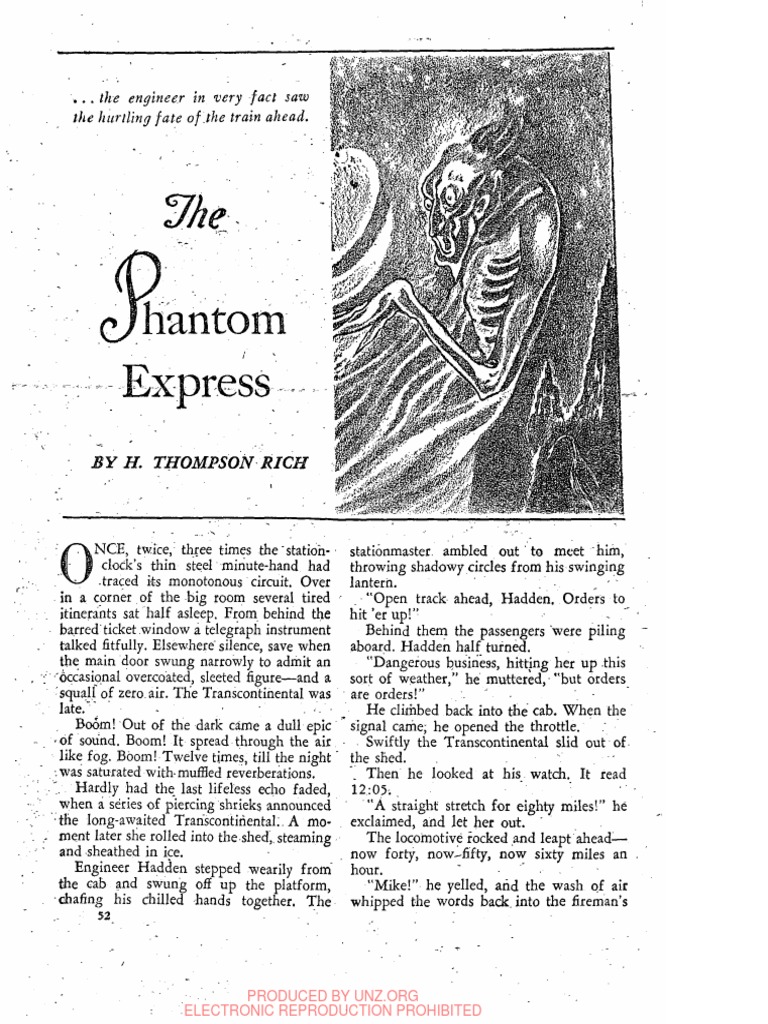 The Phantom Express | PDF