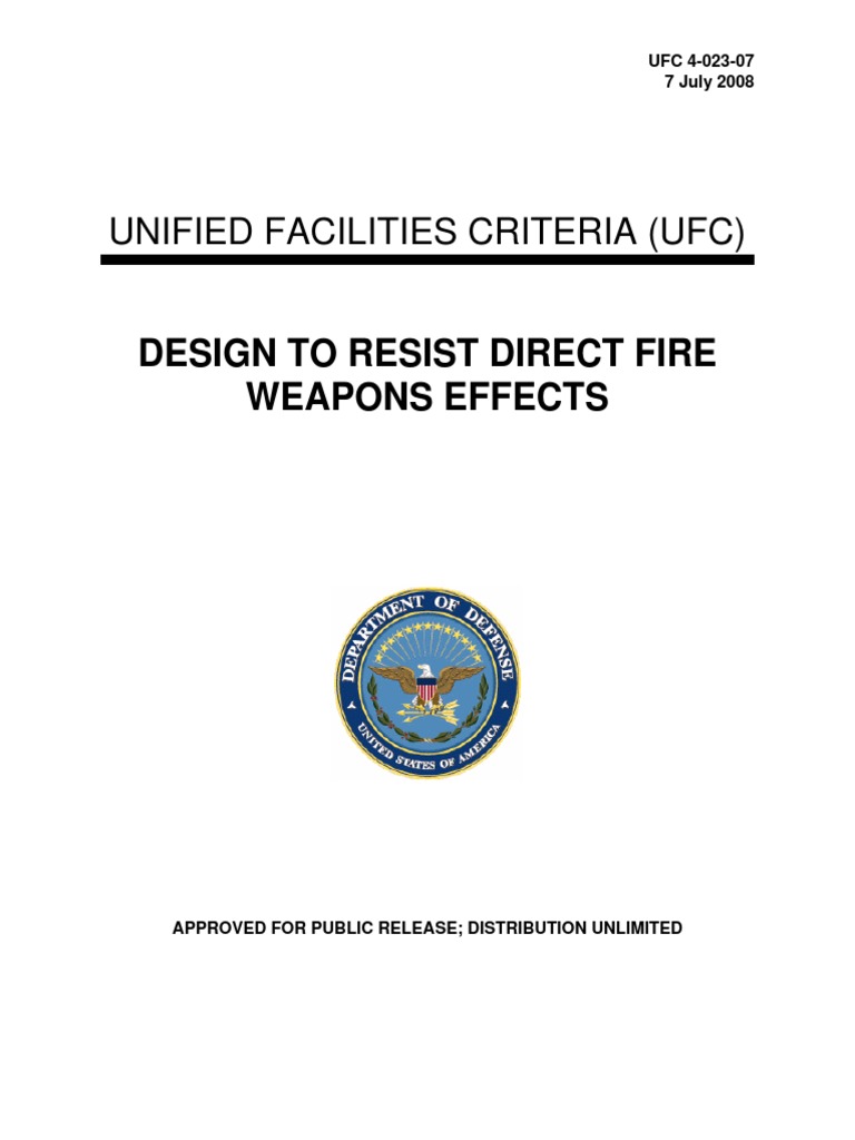 Design To Resist Direct Fire Weapons Effects | PDF | Anti Tank Warfare ...