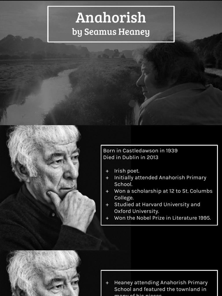 Anahorish by Seamus Heaney | PDF | Poetry