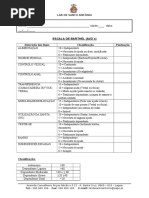 Escala de Graffar Adaptada PDF | PDF | Diploma acadêmico | Ensino Superior