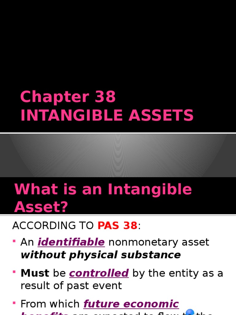 Intangible Assets | PDF | Intangible Asset | Mergers And Acquisitions