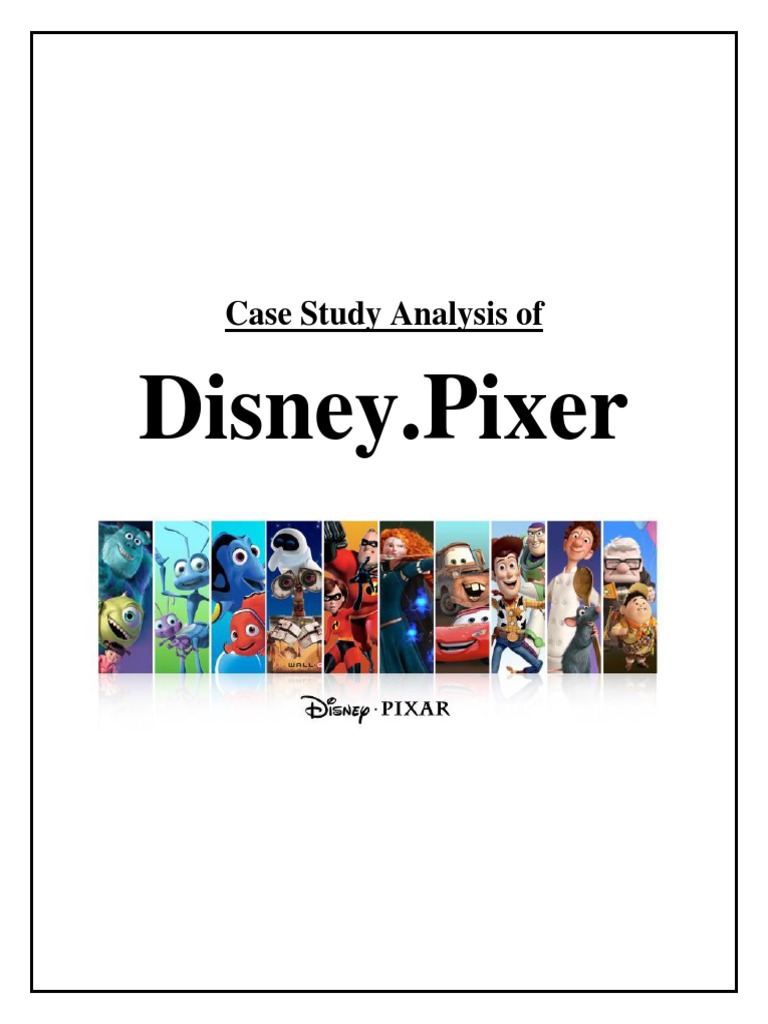 Case Sample (Disney Pixar) | PDF | Mergers And Acquisitions | Pixar