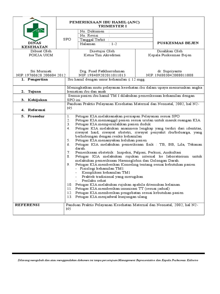 Protap Kia Anc | PDF | Pengembangan Diri | Kesehatan Holistik