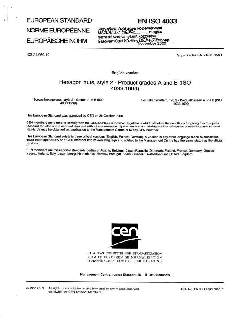 Iso 4033 PDF | PDF