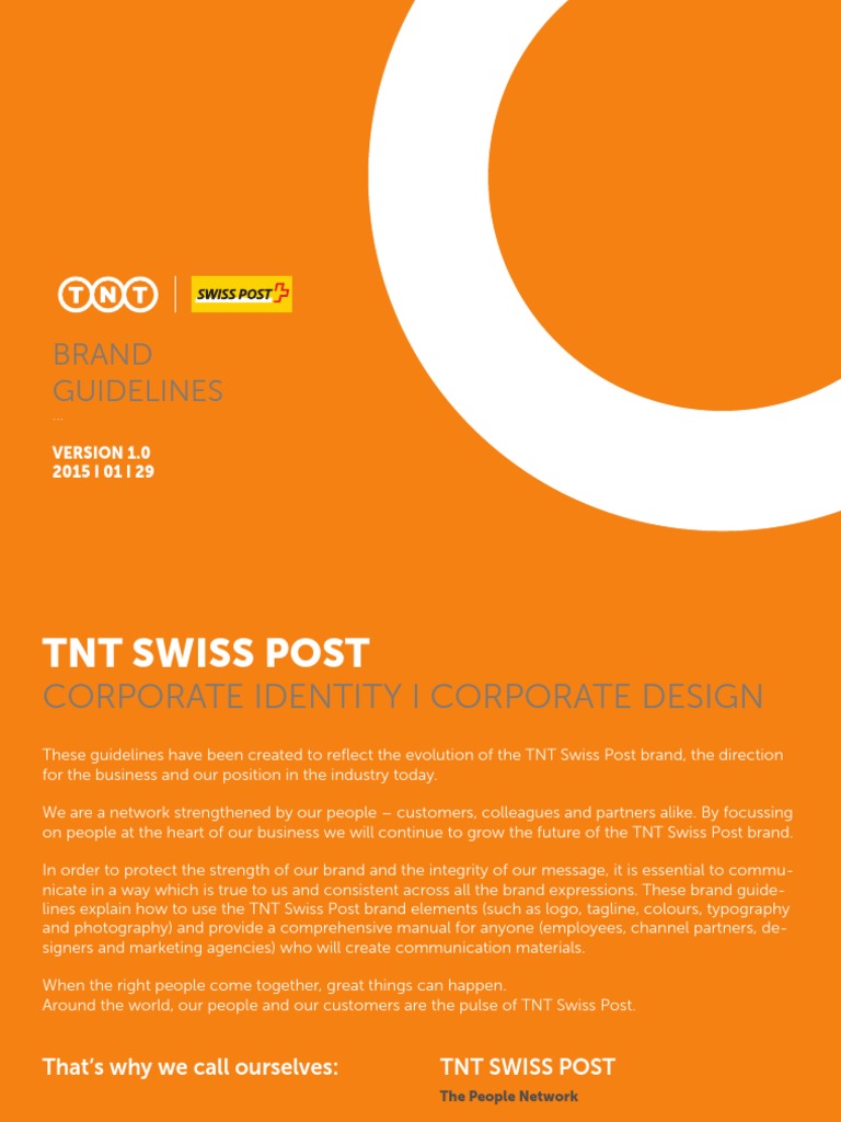 TNT Brand Guidelines | PDF | Typefaces | Typography