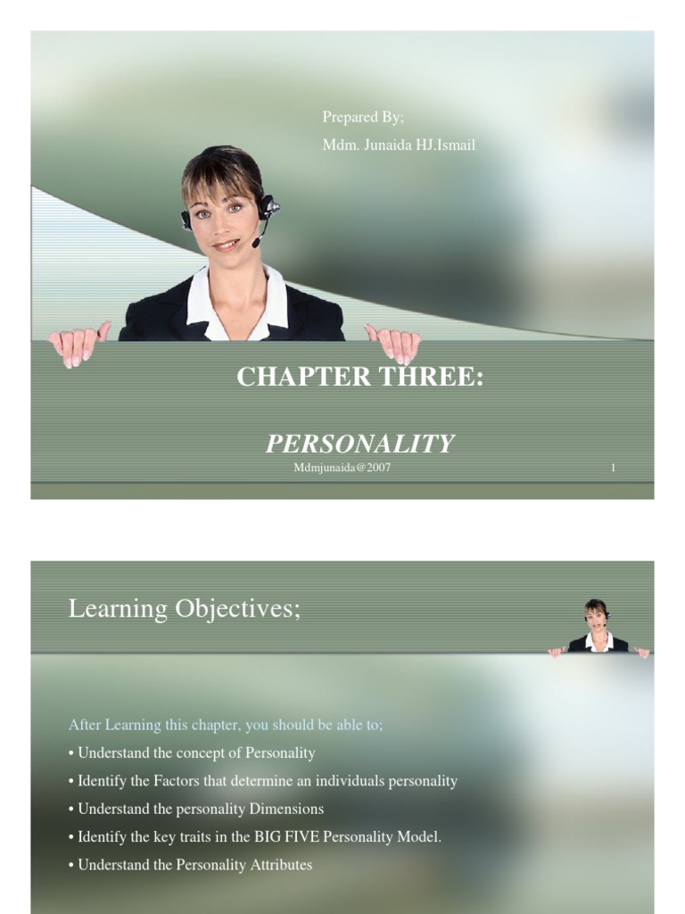 Chapter Three:: Personality | Download Free PDF | Heredity ...