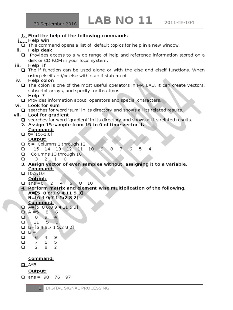 Lab No 1 | PDF | Electrical Connector | Array Data Structure