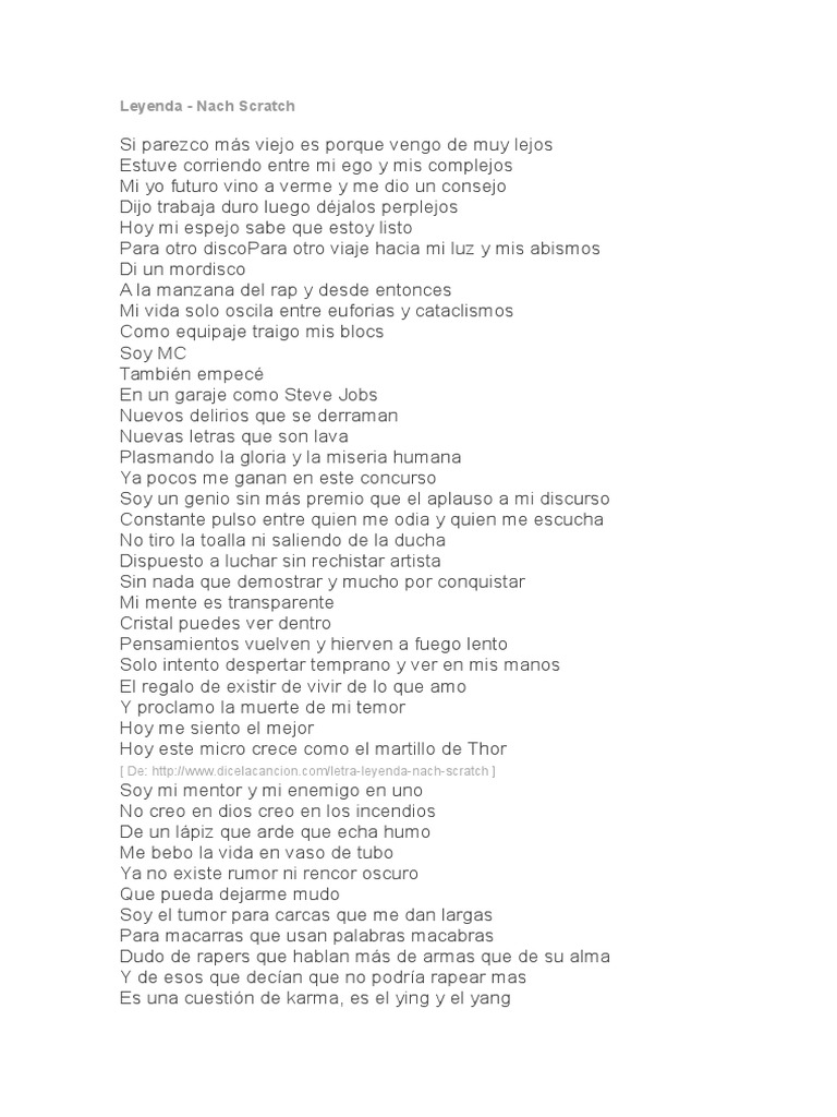 Letras Rap | España | Amor