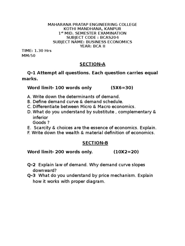 Bca204s Midsem Que Ppr.2015 | PDF