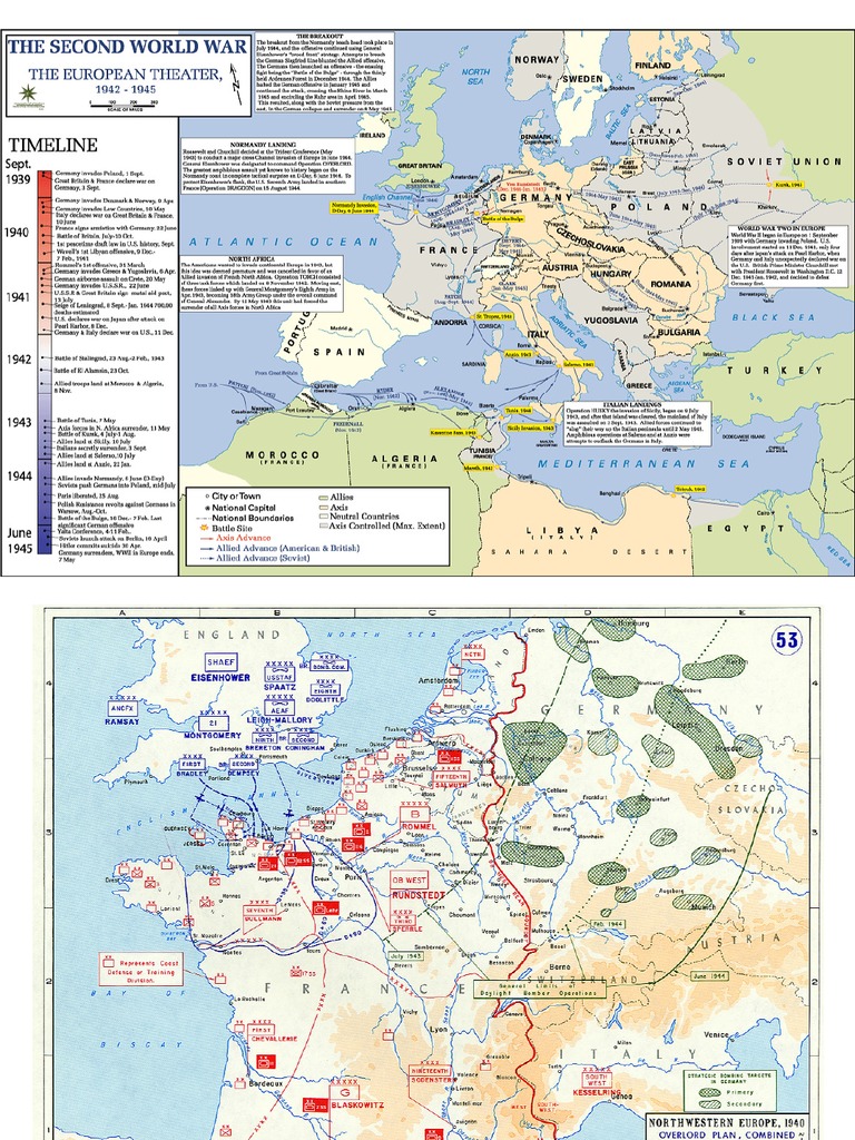 WWII - Mapas | PDF