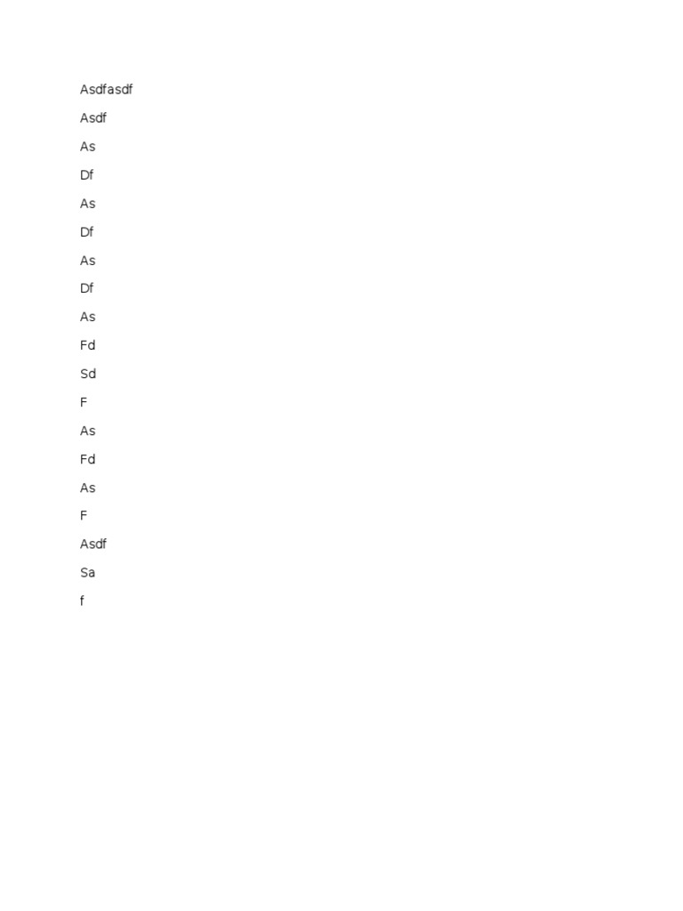 Asdfasdf Asdf As DF As DF As DF As FD SD F As FD As F Asdf Sa F | PDF