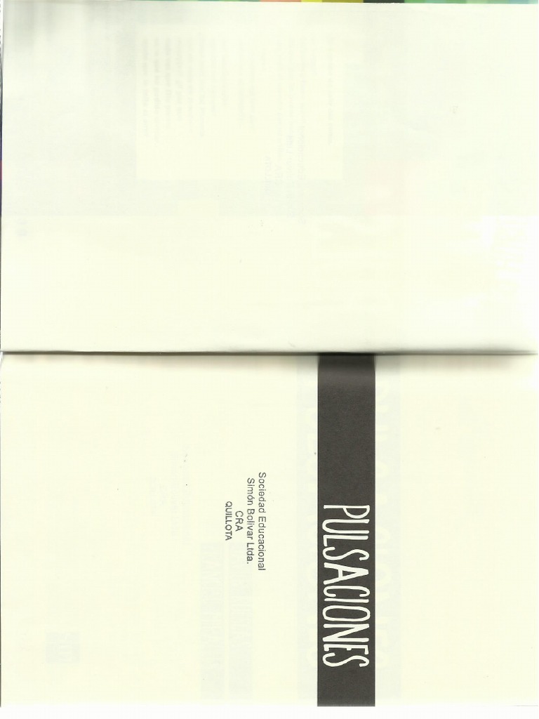 Libro Pulsaciones