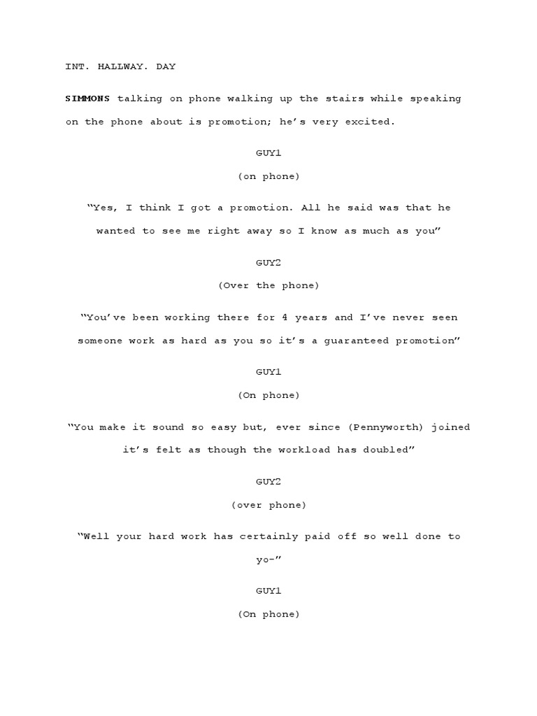 Your Fired Script | PDF