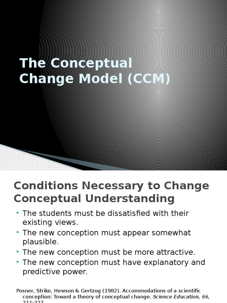 Steps for Effective Conceptual Change | PDF