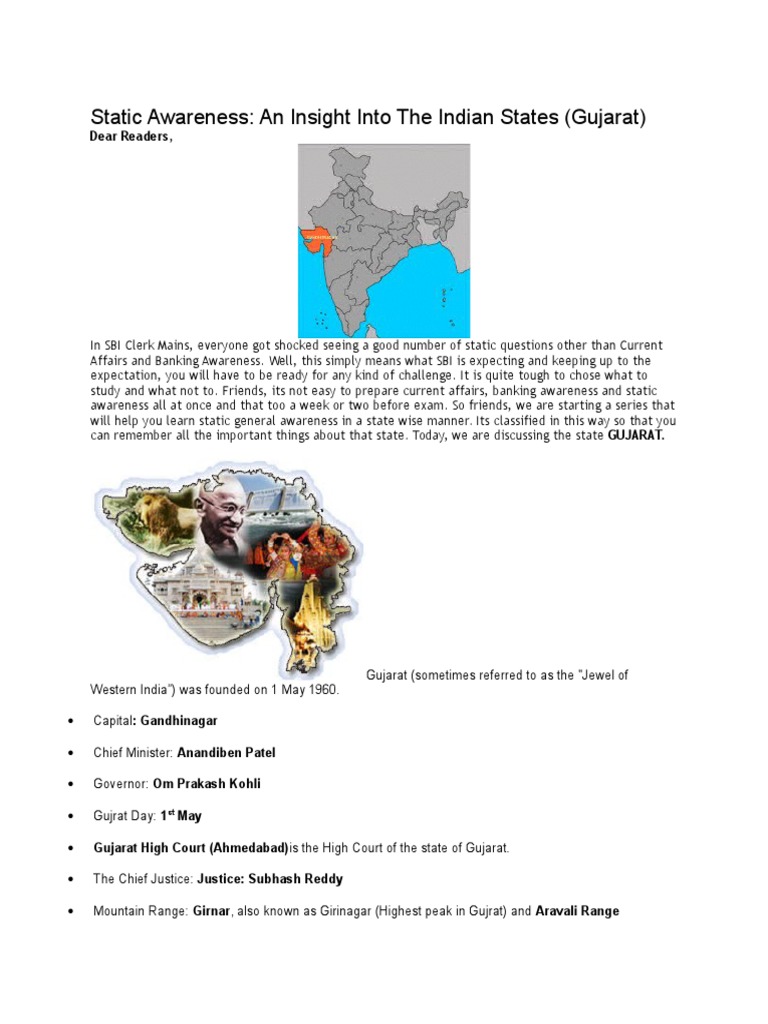 An In-Depth Look at the Indian State of Gujarat: Key Facts on Geography ...