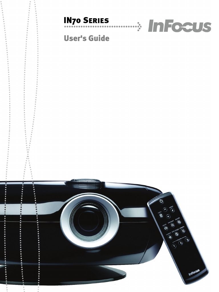 Infocus In7x Userguide en | PDF | Electrical Engineering | Display Technology