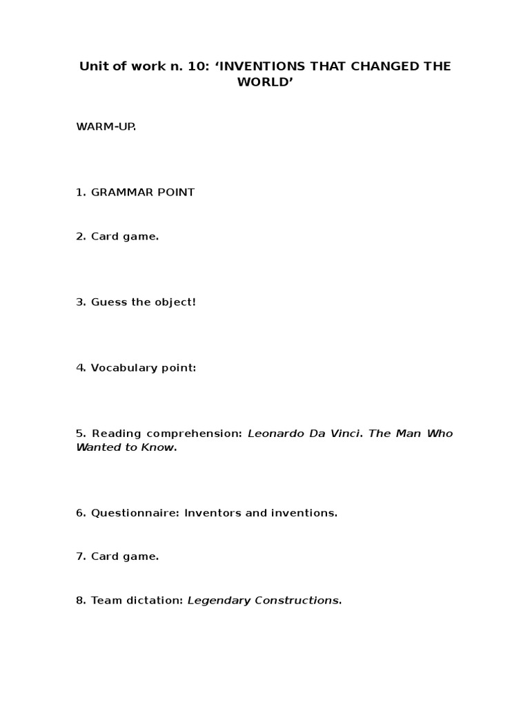 Inventions That Changed the World | PDF | Young Adult