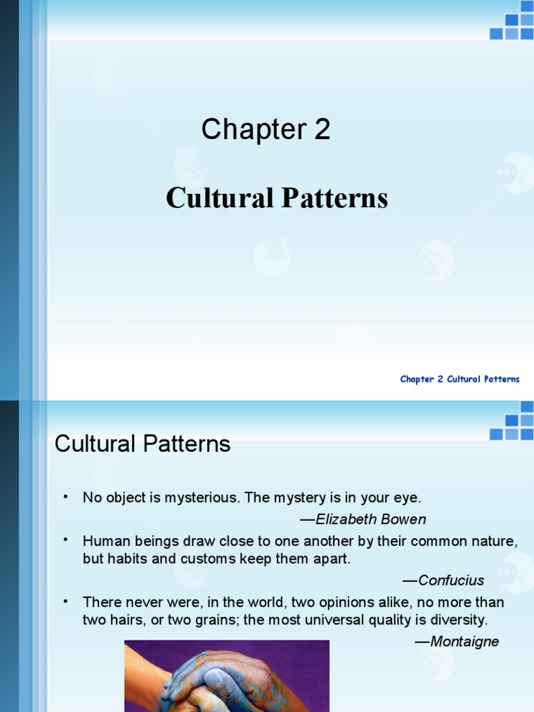 Cultural Patterns: Understanding Cultural Differences Through Hall ...