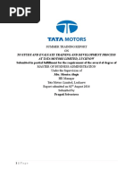 HR Policies of Tata Motors | PDF | Human Resources | Human Resource Management