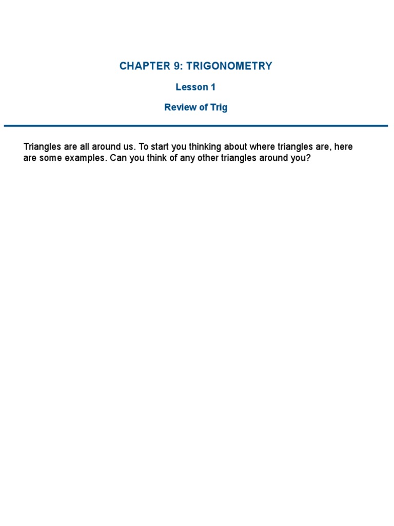 Intro-P Theorem and Triangles | PDF | Rectangle | Triangle