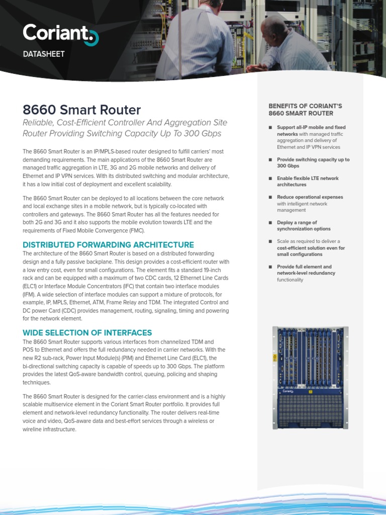 Coriant 8660 Datasheet | PDF | Multiprotocol Label Switching | Networking
