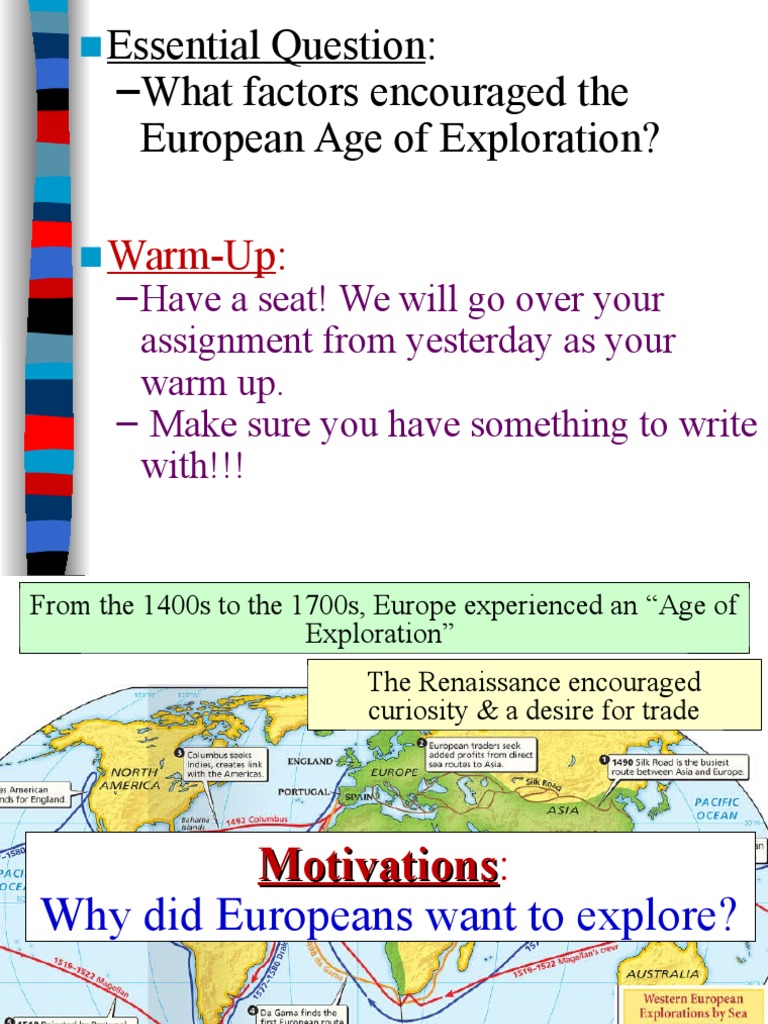 WH Chapter 3 Age of Exploration | PDF | Age Of Discovery | Exploration