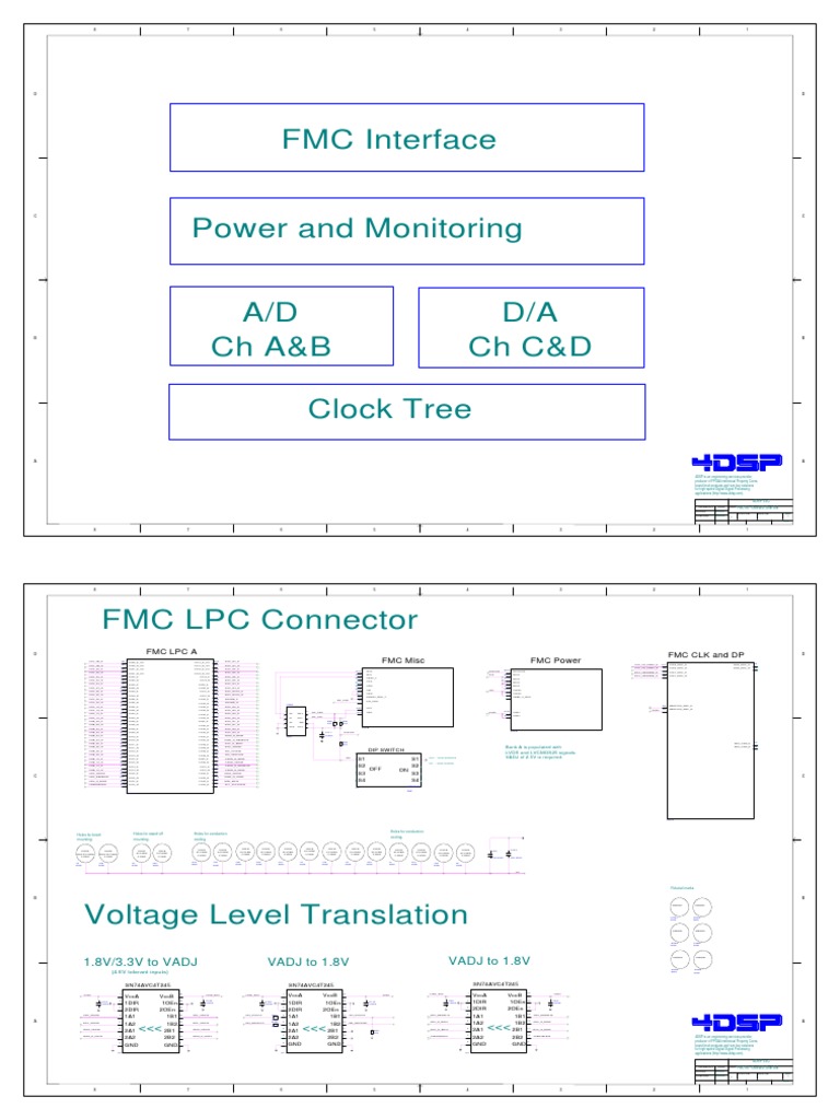 Schematics FMC150 r1.2 | PDF | Electronics | Telecommunications Engineering