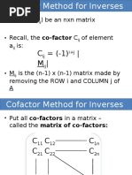 Cofactor Matrix - Formula, Definition, Examples | PDF | Mathematics ...