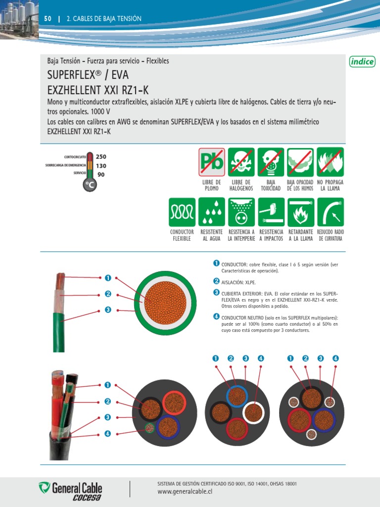 Superflex Eva Exzhellent Xxi Rz1 K | PDF | Cobre | Science