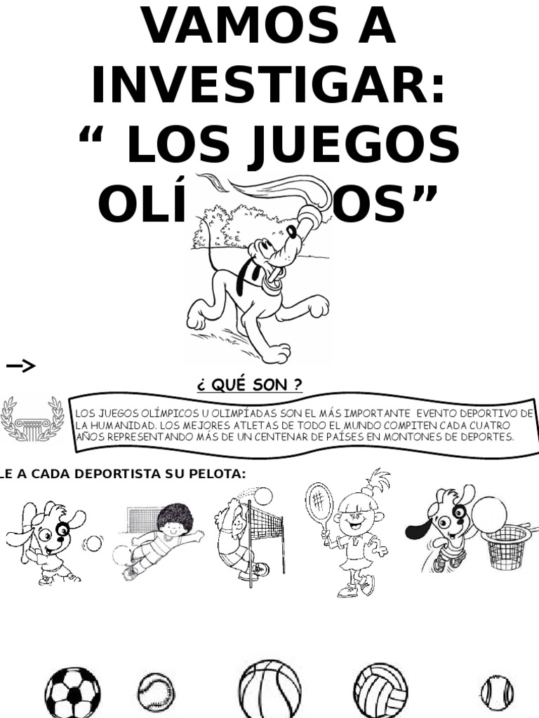 Fichas Olimpiadas | PDF | Juegos olímpicos | Apolo