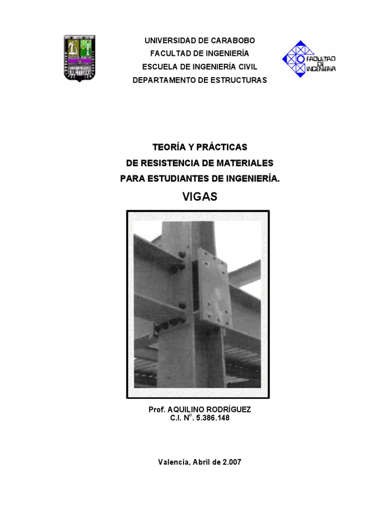 Teoria y Practica de Resistencia de Materiales - Vigas | Descargar gratis PDF | Doblar ...