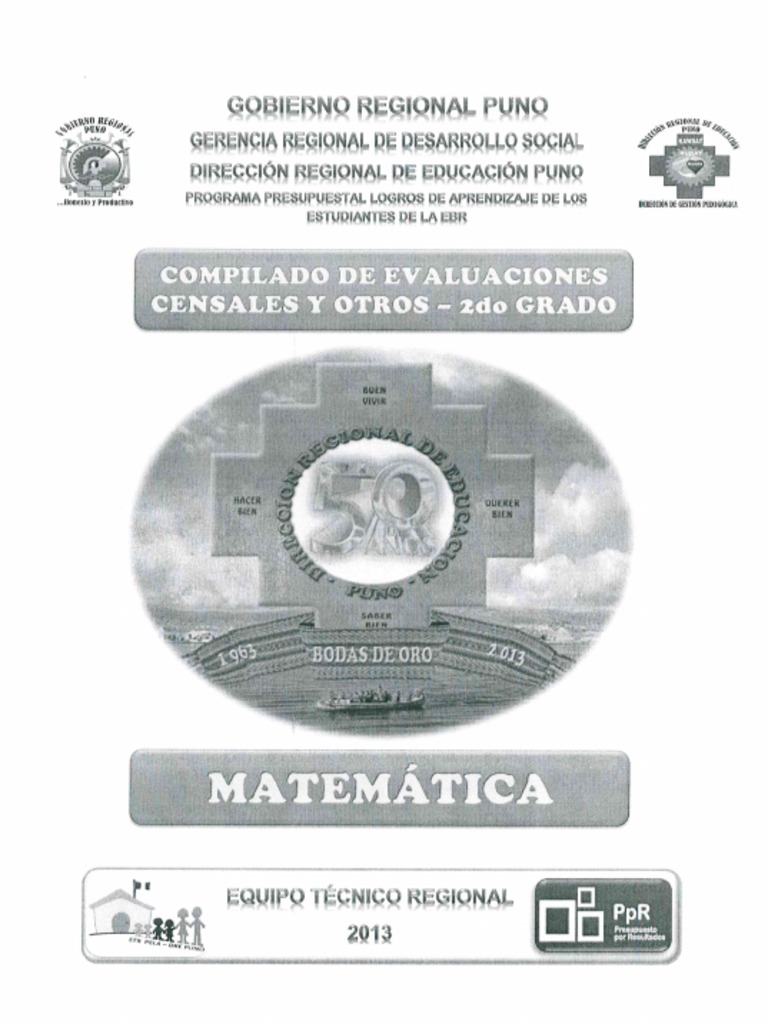 Compendio de Matemática 2do Grado - Ece - 2013 | PDF | Aprendizaje | Enseñando y aprendiendo