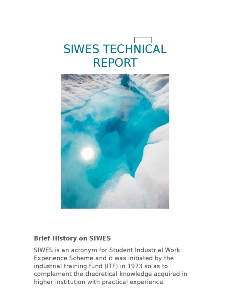 Siwes Technical Report | PDF | Ozone | Virus
