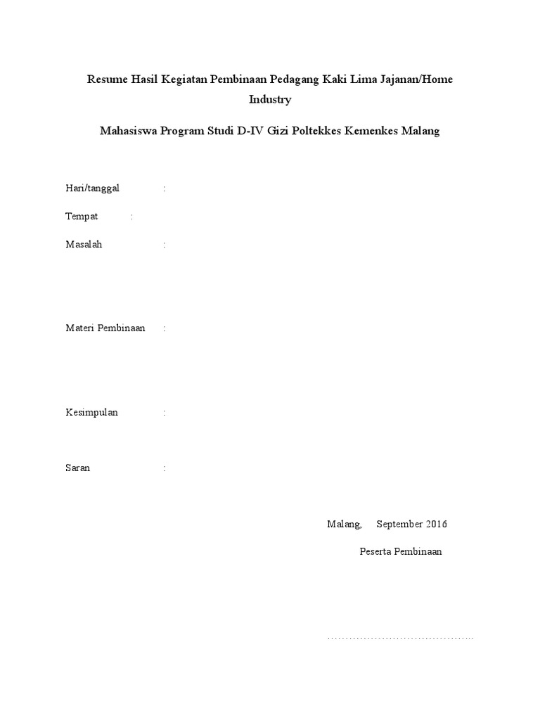Resume PKL | PDF | Karier & Perkembangan | Bisnis