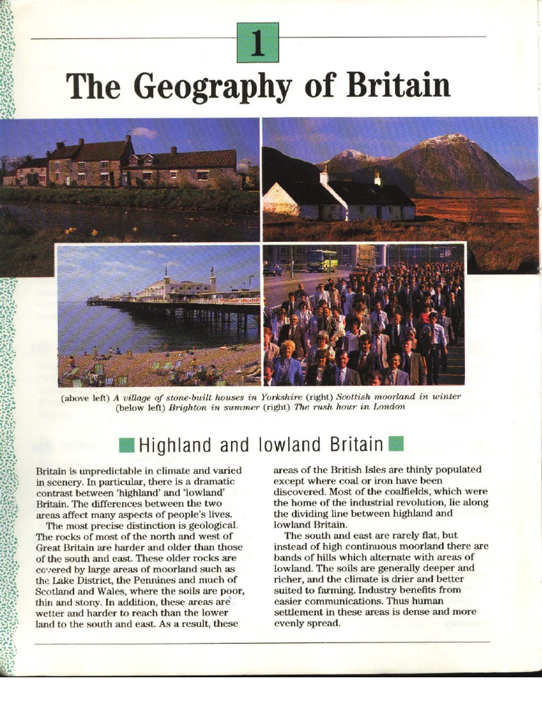 Britain Explored Chapters 1-3 | PDF
