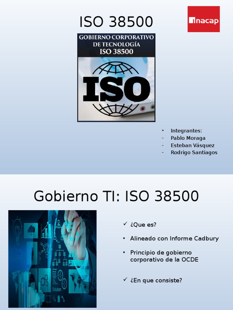 Ppt-Iso 38500 | PDF | Negocios