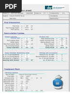 Swimming Pool Calculation | PDF | Swimming Pool | Pump
