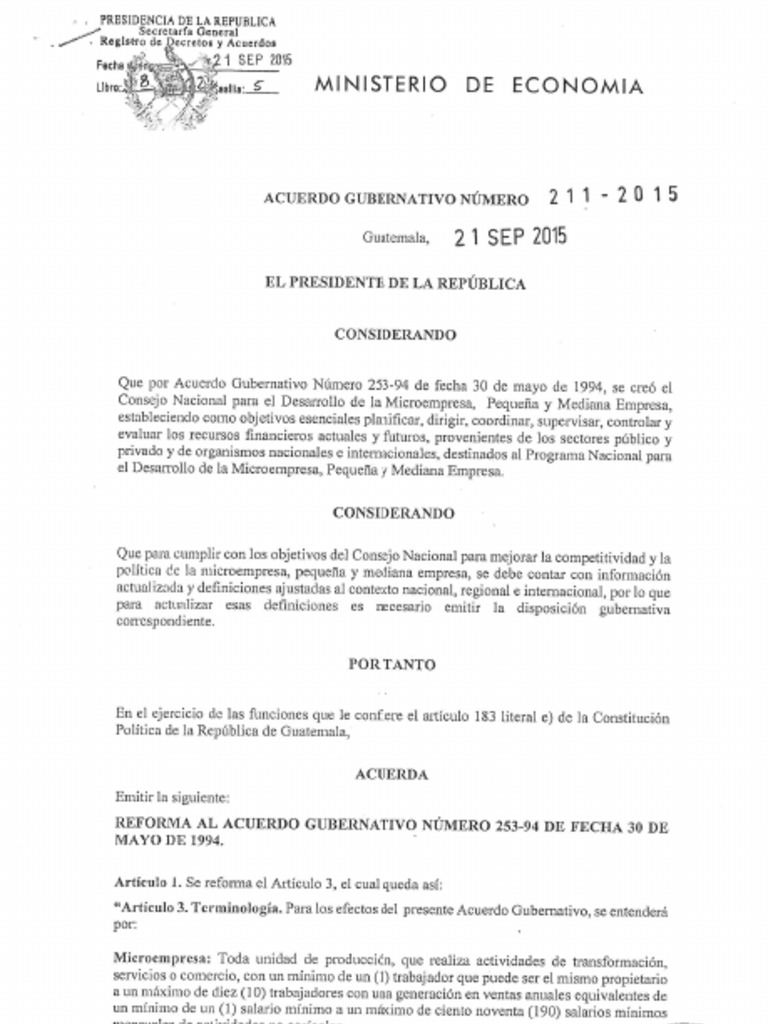 Ag - 211-2015 MINECO | PDF