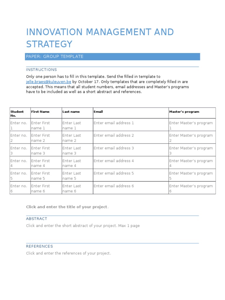 IMS Paper Group Template | PDF