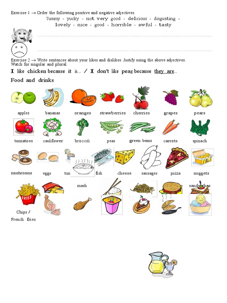 4MS - Food-And-Drinks - Tutorial Session | PDF | Sports & Recreation | Cooking, Food & Wine