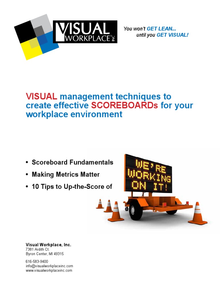 Visual Management Scoreboards | PDF | Information | Strategic Management