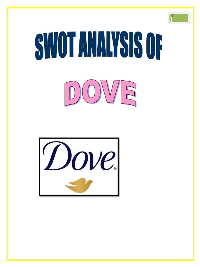 Dove SWOT Analysis for Students | PDF | Unilever | Brand
