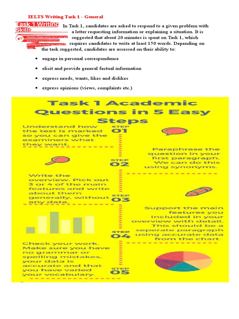 IELTS Writing Task 1 | PDF