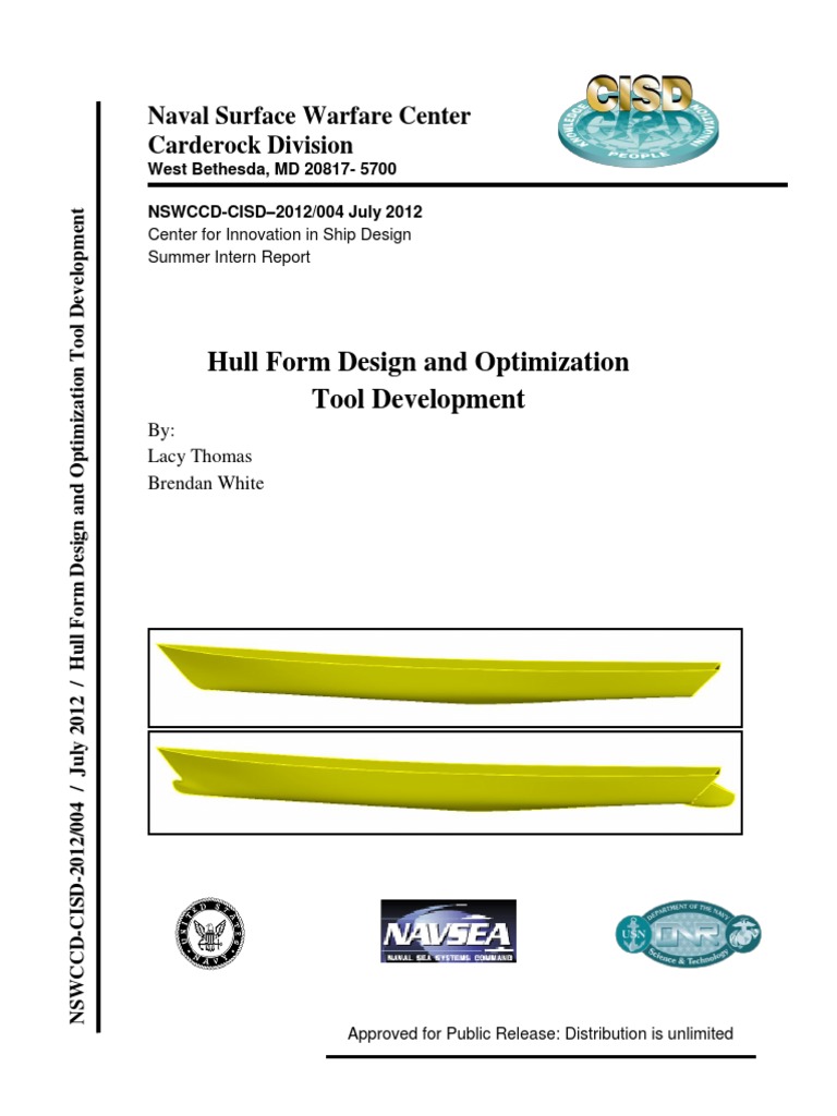 Hull Form Design and Optimization | Maxima And Minima | Mathematical Optimization