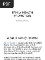 Roles of Family in Health and Illness | PDF | Family | Socialization