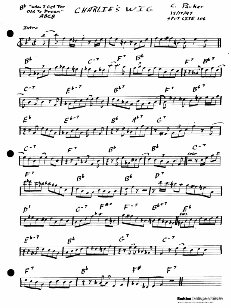 Charlie's Wig PDF | PDF