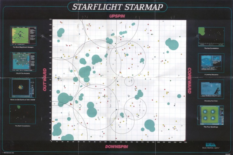 Starflight - Map - PC | PDF
