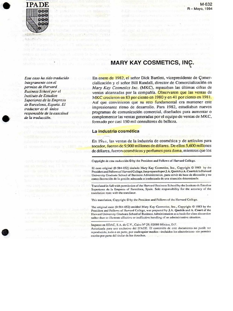 Caso Mary Kay | PDF