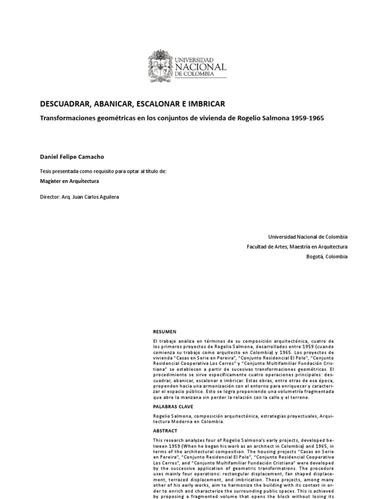 Descuadrar, Abanicar, Escalonar e Imbricar | PDF | Topología | Método ...
