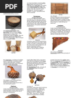 Classification and Distribution of Traditional Music Instruments | PDF ...